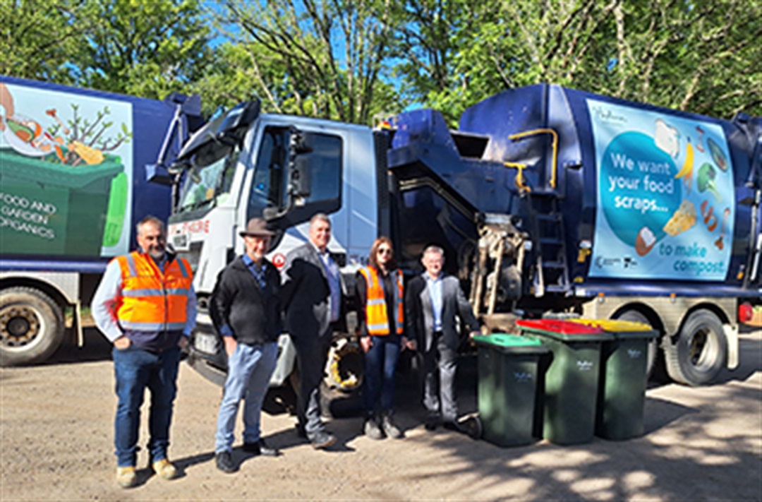 Kerbside bin collection trucks get a new look Hepburn Shire Council